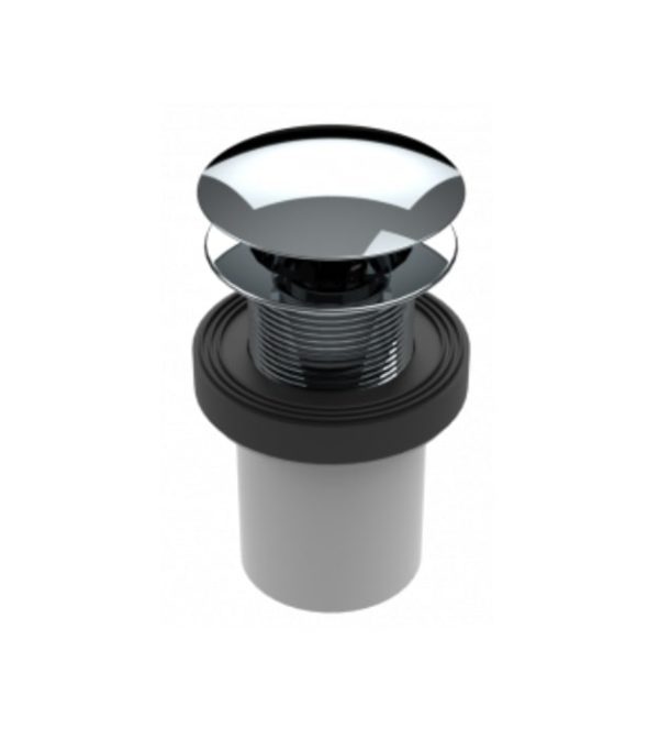 OS&B 6040QK-CP ABS Offset Waste & Overflow Clicker Drain - Saniterica