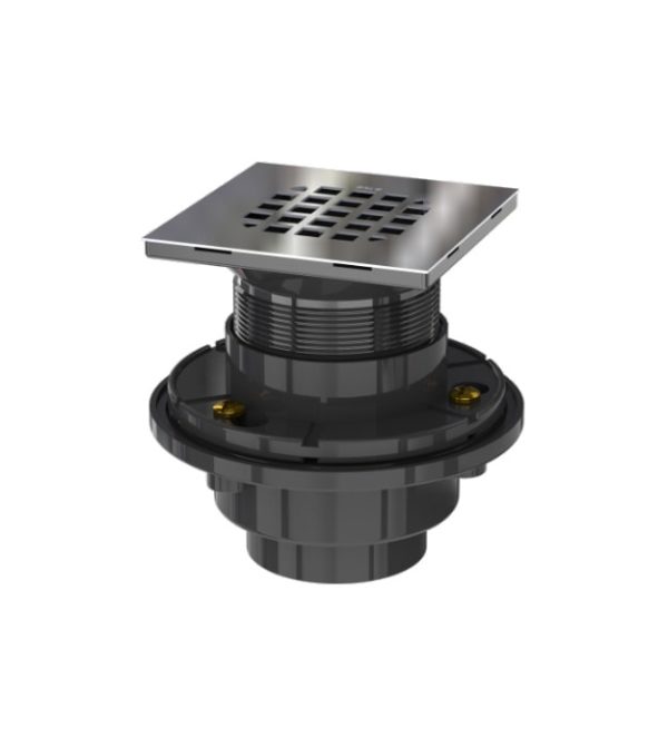 OS&B 6040QK-MBL Matte Black Bathtub Drain Kit - Saniterica
