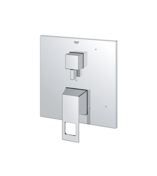 Grohe Eurocube Pressure Balance Shower Trim With Diverter - saniterica
