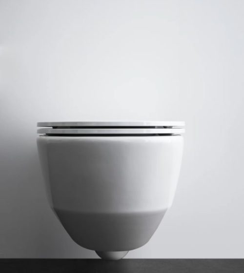 Laufen Pro Rimless Wall-Hung Toilet With Seat - saniterica