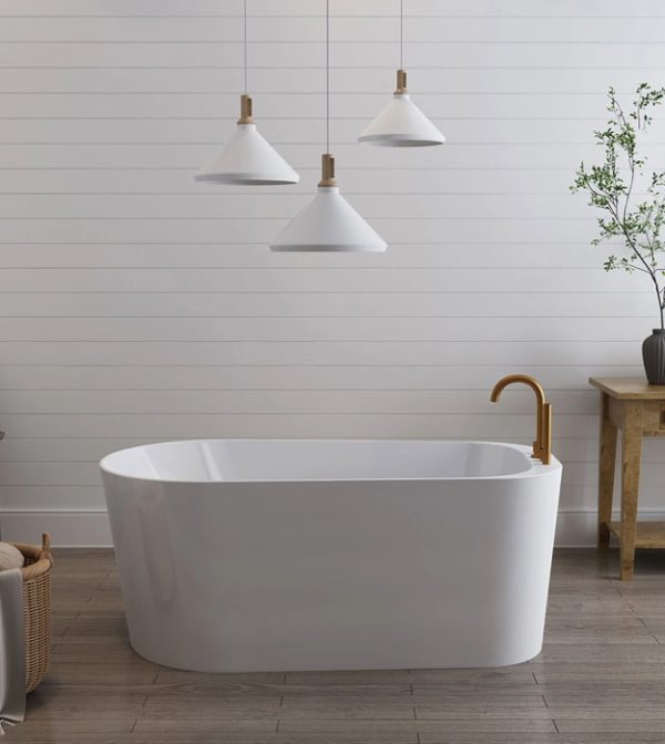 Zitta Vela Freestanding Bathtub 59" TVL5931FA001 - saniterica