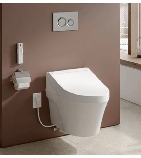 TOTO AP Wall-Hung Toilet C5 Washlet Seat CWT4263084CMFG - saniterica