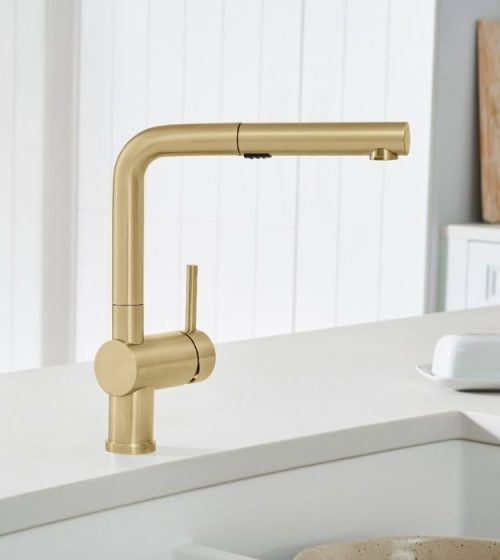 Blanco Linus Pull-Out Kitchen Faucet 1.5 GPM - saniterica