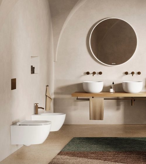 Catalano Sfera 55 Wall Hung Toilet With Seat - saniterica